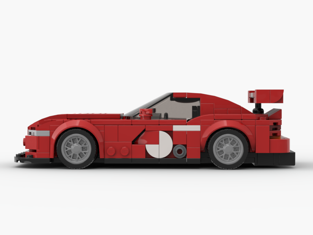 Lego Moc 2002 Chrysler Viper Gts R Gt1 By Kinetickit Rebrickable