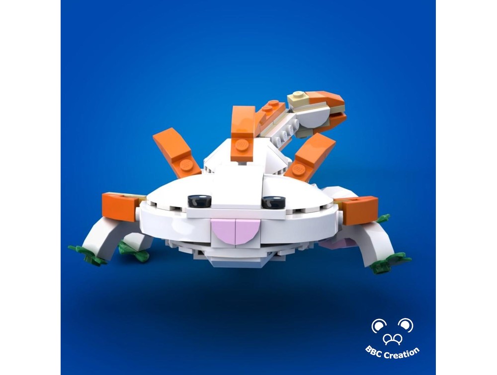 Lego Moc Axolotl By Bbchai Rebrickable Build With Lego