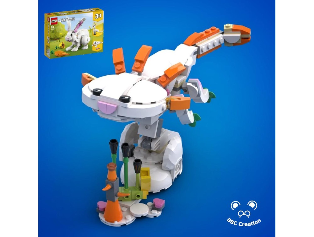 Lego Moc Axolotl By Bbchai Rebrickable Build With Lego