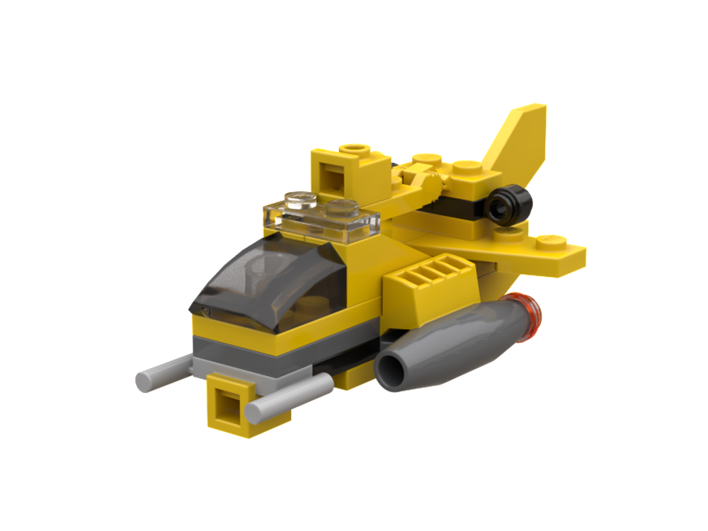 LEGO MOC 4348 - SuperSub by JusTiCe8 | Rebrickable - Build with LEGO