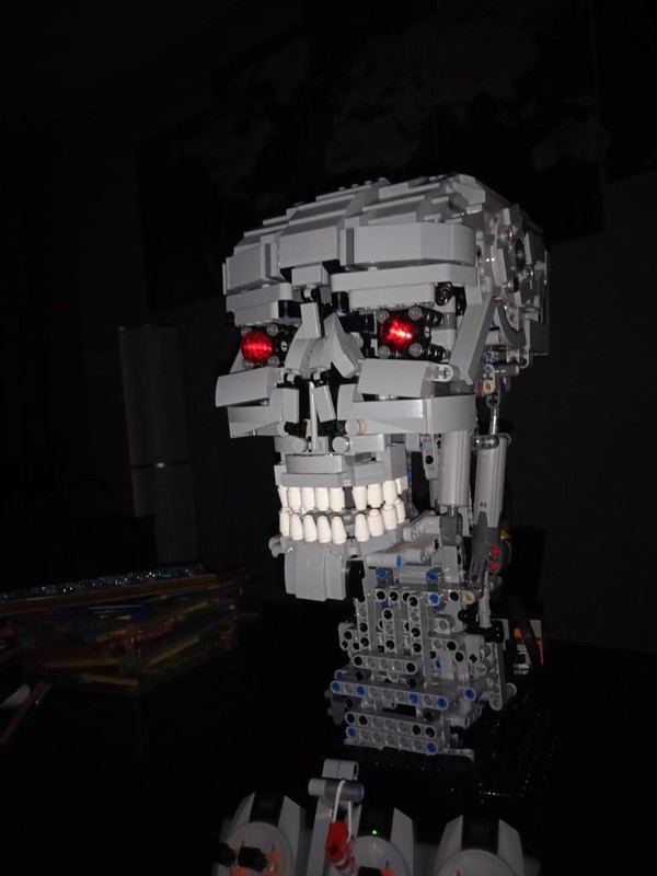 LEGO MOC TERMINATOR'S T800 SKULL by SCI-FI bricks | Rebrickable - Build ...