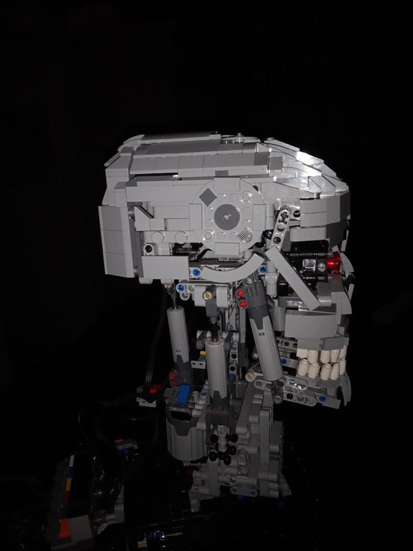 LEGO MOC TERMINATOR'S T800 SKULL by SCI-FI bricks | Rebrickable - Build ...