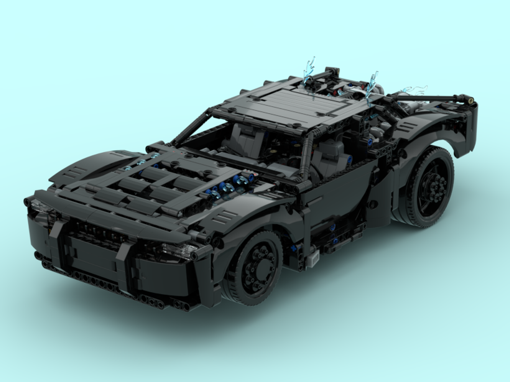 LEGO MOC 42127 RC RWD Batmobile powered by BuWizz by loriswave ...