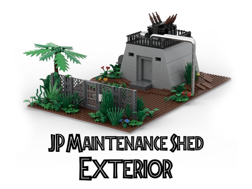 LEGO MOC JP Maintenance Shed (Exterior Only Version) by JP_Brick ...