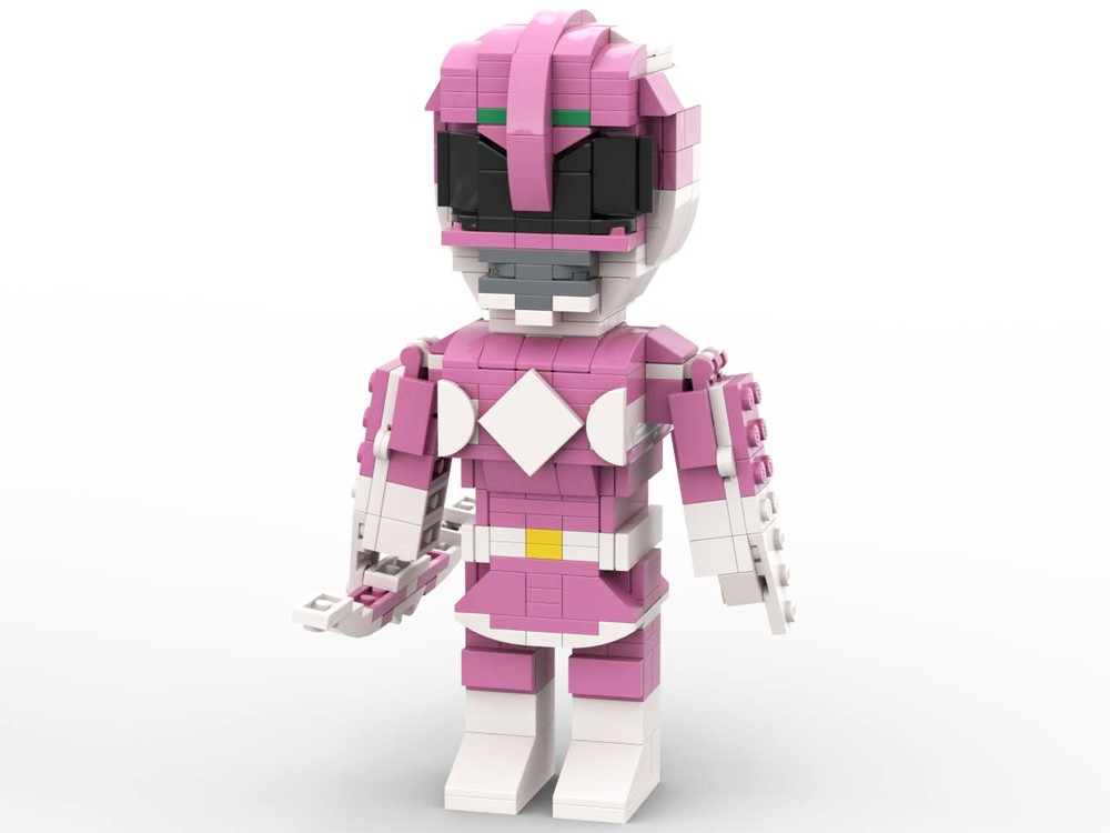 LEGO MOC Pink-Power-Ranger Lego Figure by LittlebricksHeroes ...