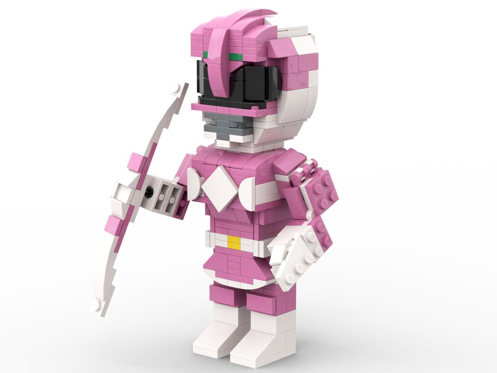 LEGO MOC Pink-Power-Ranger Lego Figure by LittlebricksHeroes ...