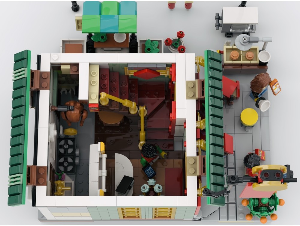 LEGO MOC-167470 Jade Restaurant by Brick Artisan | Rebrickable - Build ...