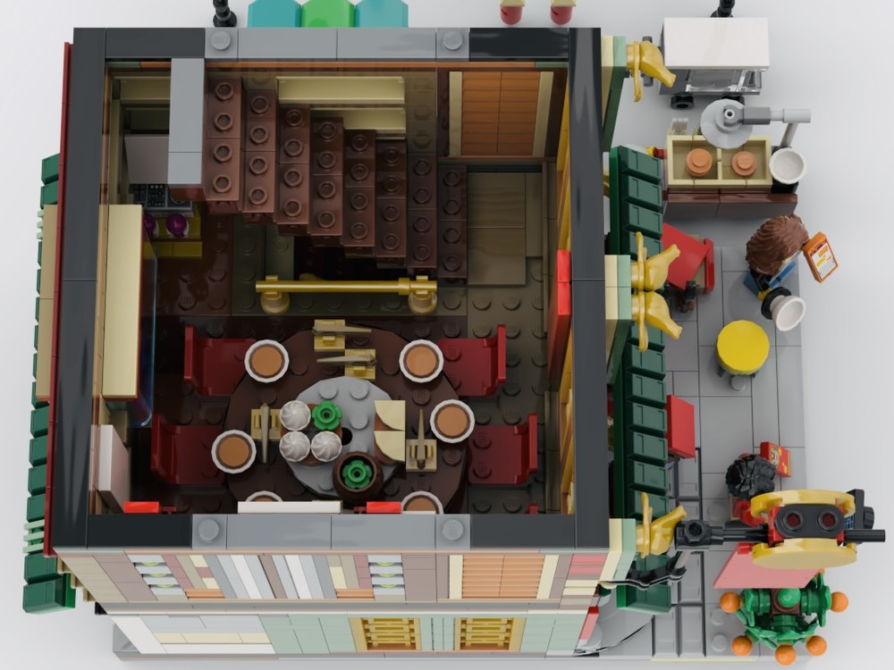 LEGO MOC Jade Restaurant - Alternate Design of Set 80113 by Brick ...