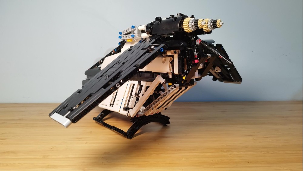 Lego Moc Laat Gunship 42096 Alternate Build By Nopingridlego