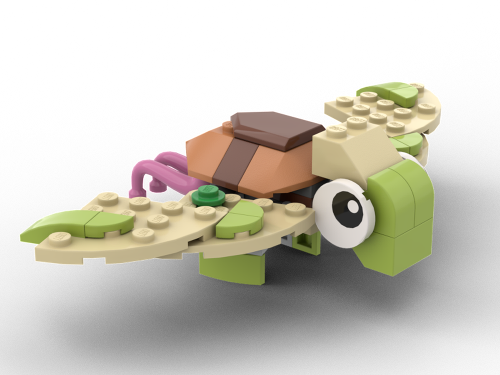 LEGO MOC 31128 Turtledove by OrchardBuilds | Rebrickable - Build with LEGO