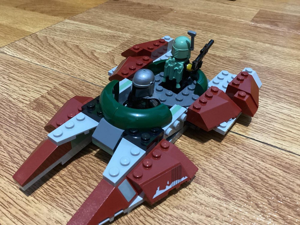 LEGO MOC Boba Fett & Mando’s Battle Speeder by Aronstud | Rebrickable - Build with LEGO