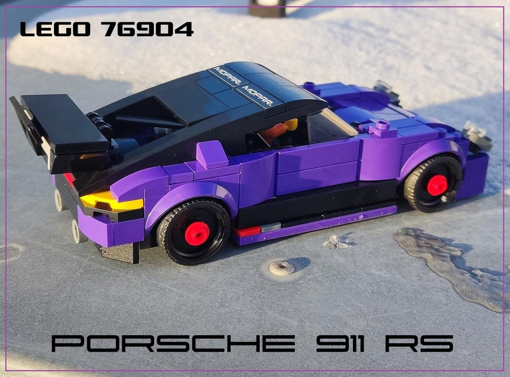 LEGO MOC 76904 Porsche 911RS by Kirvet | Rebrickable - Build with LEGO