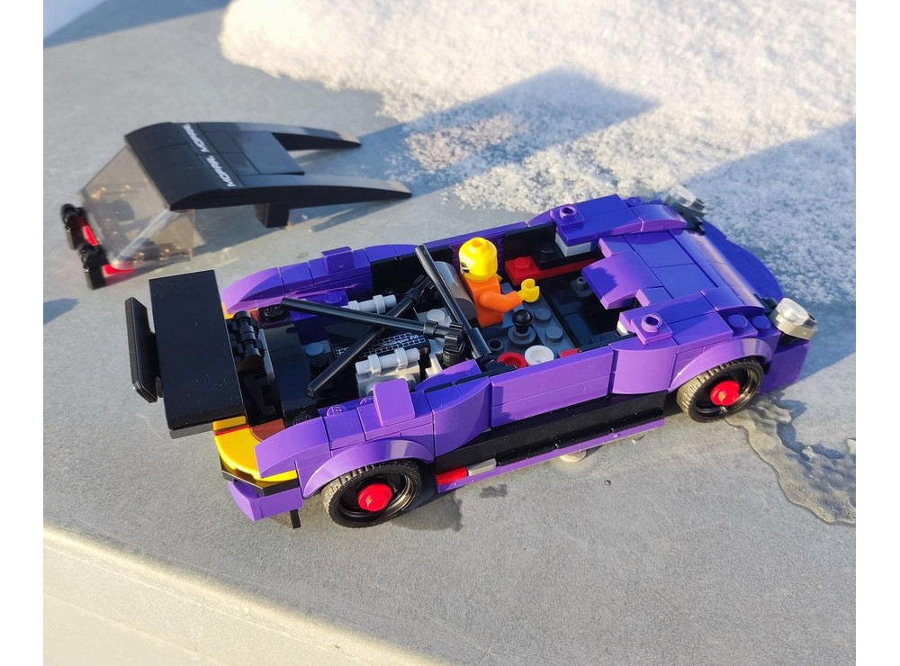 LEGO MOC 76904 Porsche 911RS by Kirvet | Rebrickable - Build with LEGO