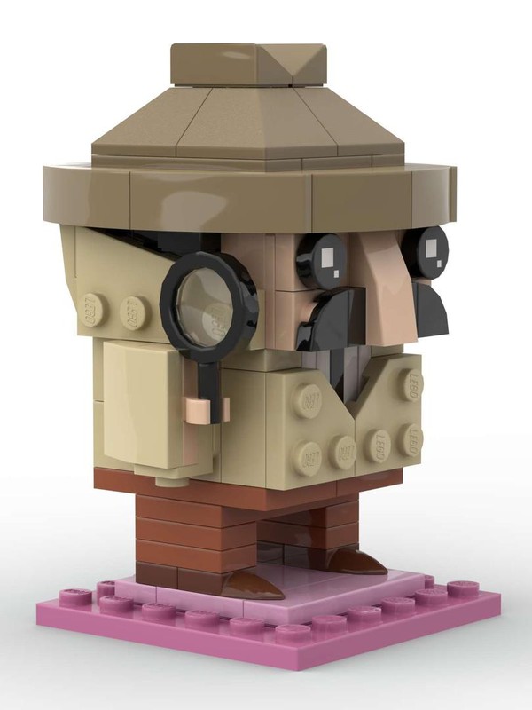 LEGO MOC Pink Panther: Inspector Clouseau by Andreas_Eldh | Rebrickable ...