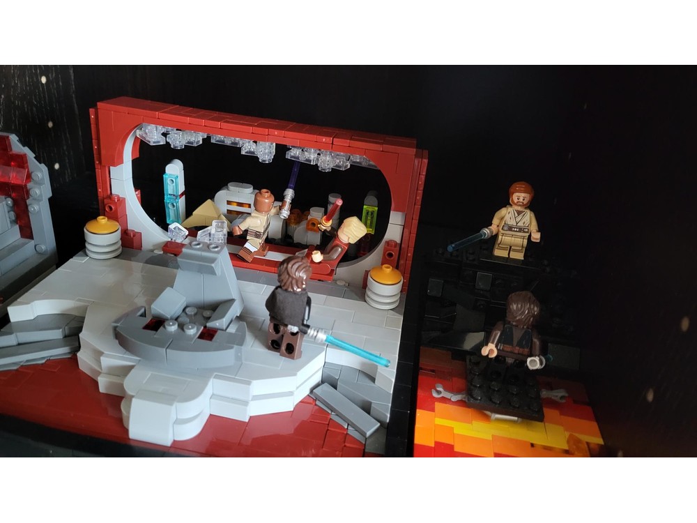LEGO MOC Palpatine's Arrest Diorama by The_Star_Wars_Shop | Rebrickable ...