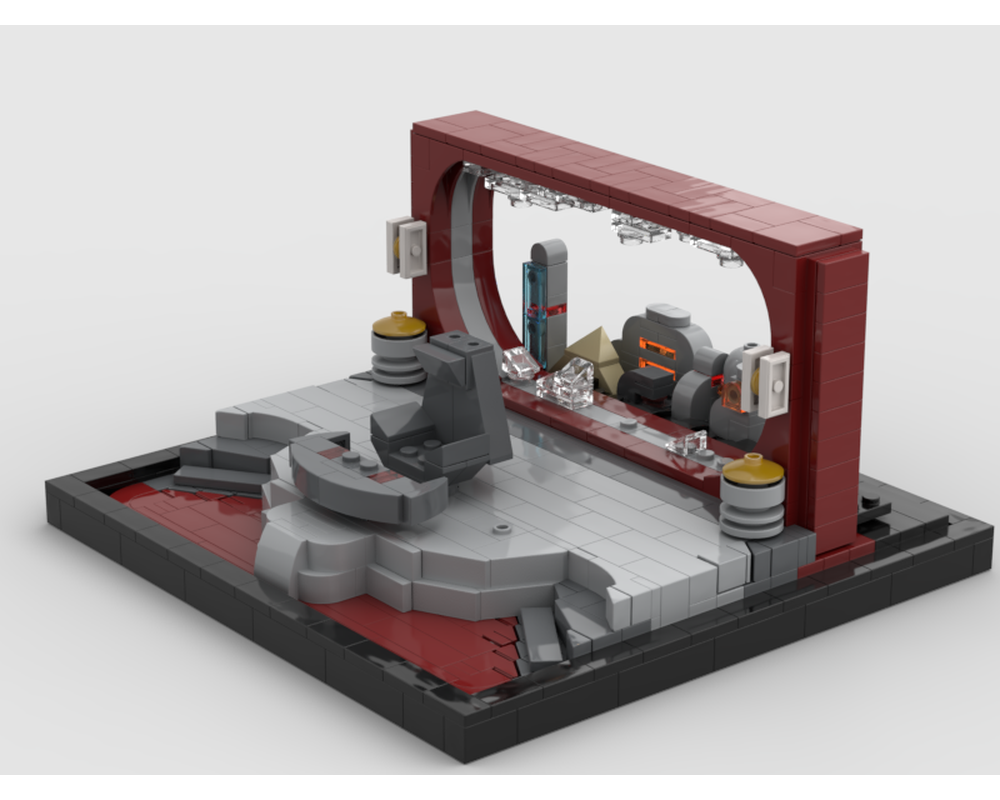 LEGO MOC Palpatine's Arrest Diorama by Dex Bricks | Rebrickable - Build ...