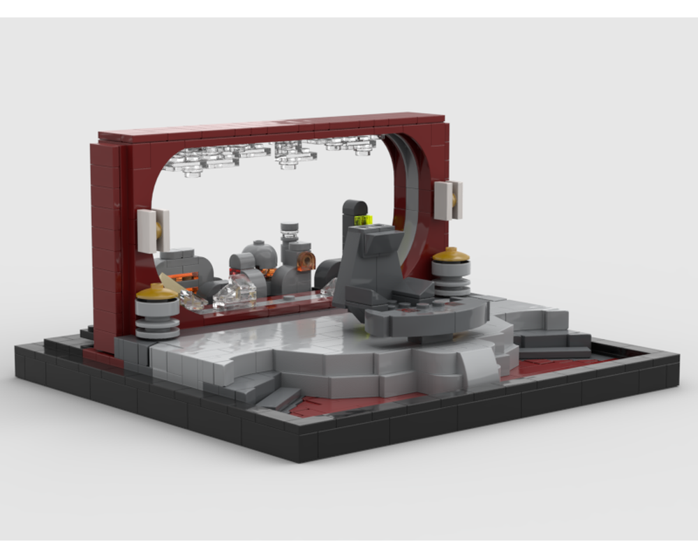 LEGO MOC Palpatine's Arrest Diorama by Dex Bricks | Rebrickable - Build ...