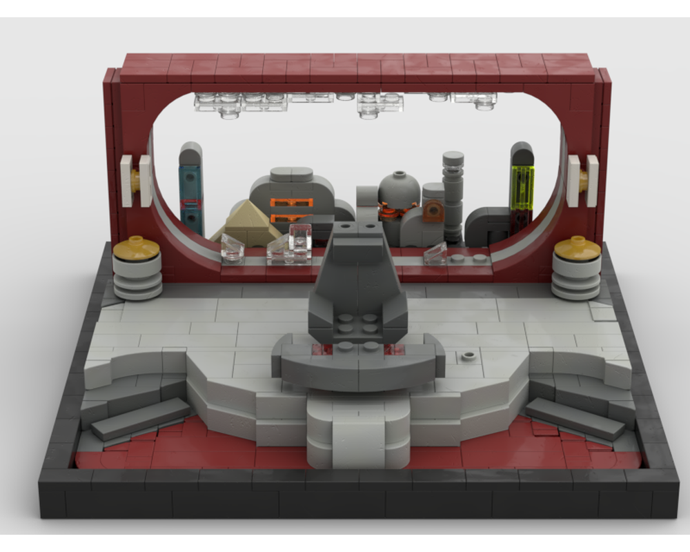 LEGO MOC Palpatine's Arrest Diorama by Dex Bricks | Rebrickable - Build ...