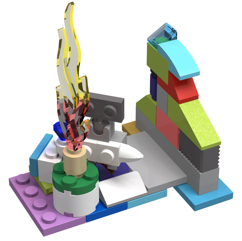 LEGO MOC 2022 Advent Challenge – Day 20 [Robot Camping Site] by CeroIII ...