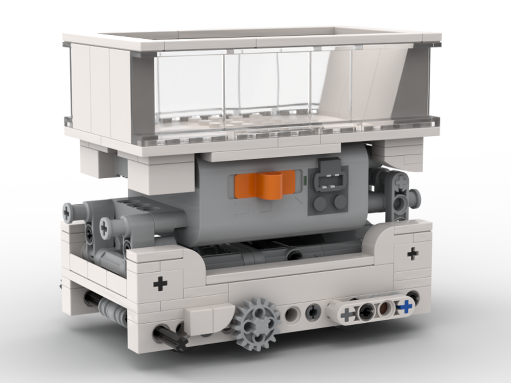 LEGO MOC Type 1 L Motor Train Cart by Jude The Lego Dude | Rebrickable ...