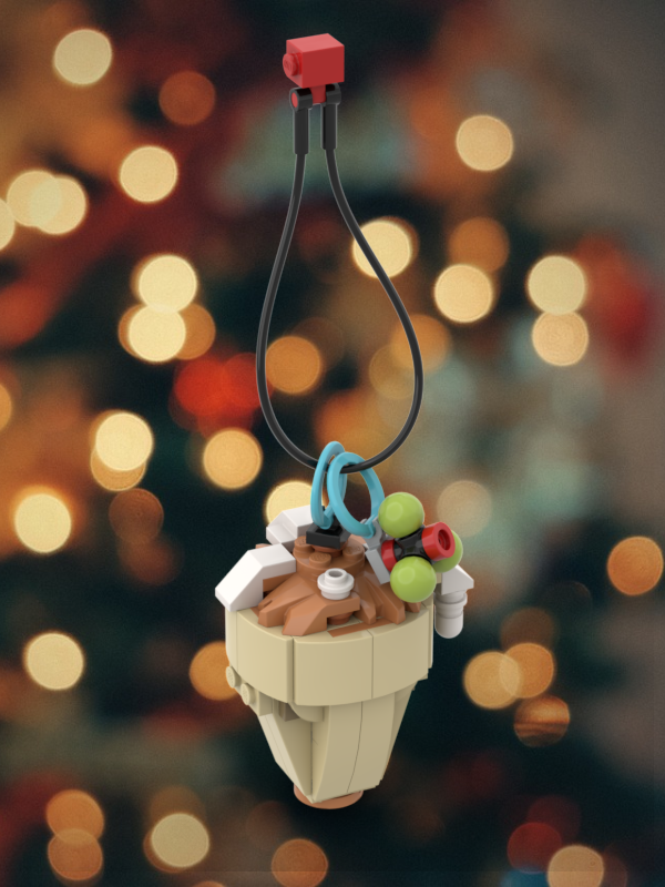 LEGO MOC 31137 Pine Cone Ornament by zengogobrick | Rebrickable - Build ...