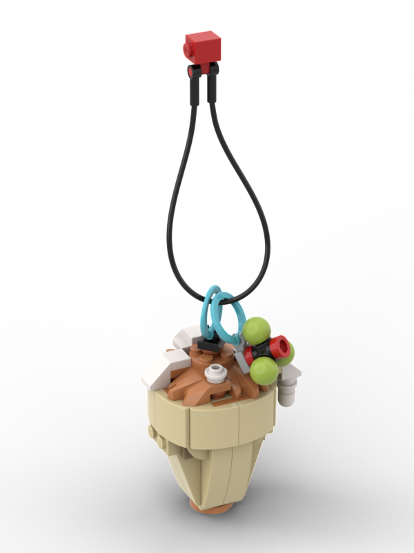 LEGO MOC-167499 31137 Pine Cone Ornament by zengogobrick | Rebrickable ...