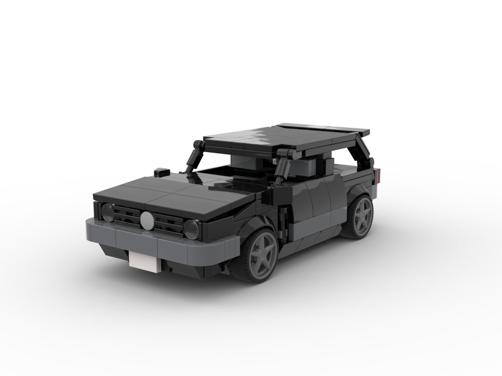 Lego Moc Volkswagen Golf Mk I By Lohere Rebrickable Build With Lego