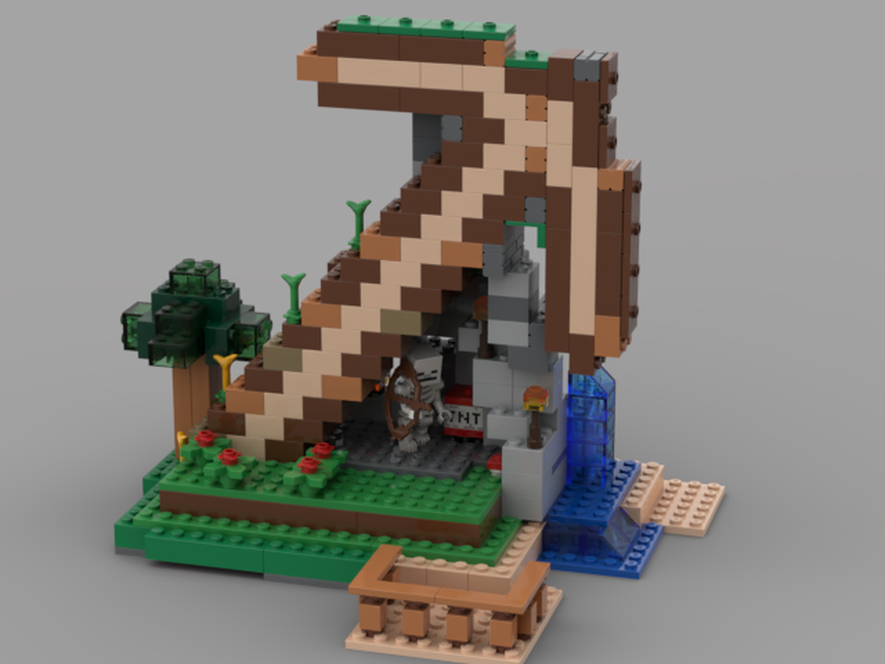 LEGO MOC Idea Peak Mountain by SirMiguelacho | Rebrickable - Build with ...