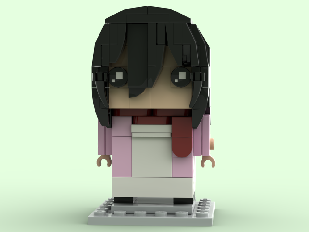 LEGO MOC Mikasa Ackerman (Young Version) - Attack on Titan BrickHeadz ...