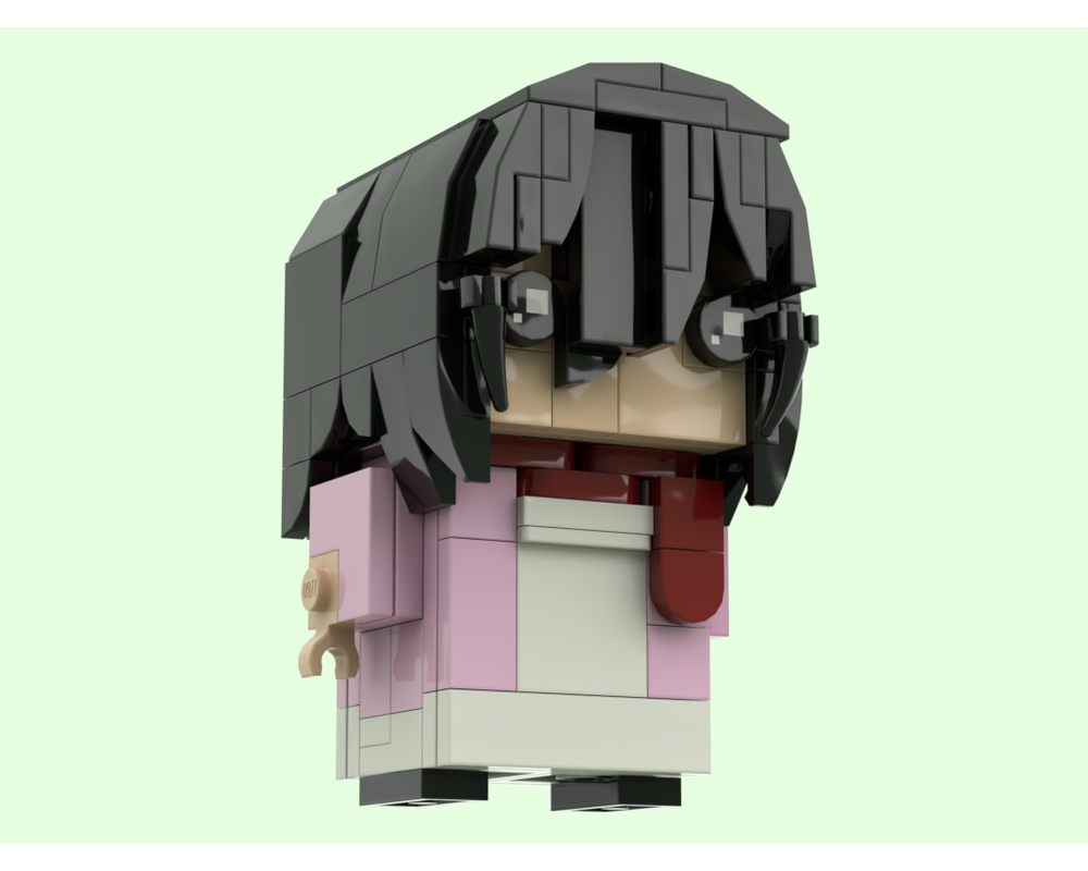 LEGO MOC Mikasa Ackerman (Young Version) - Attack on Titan BrickHeadz ...