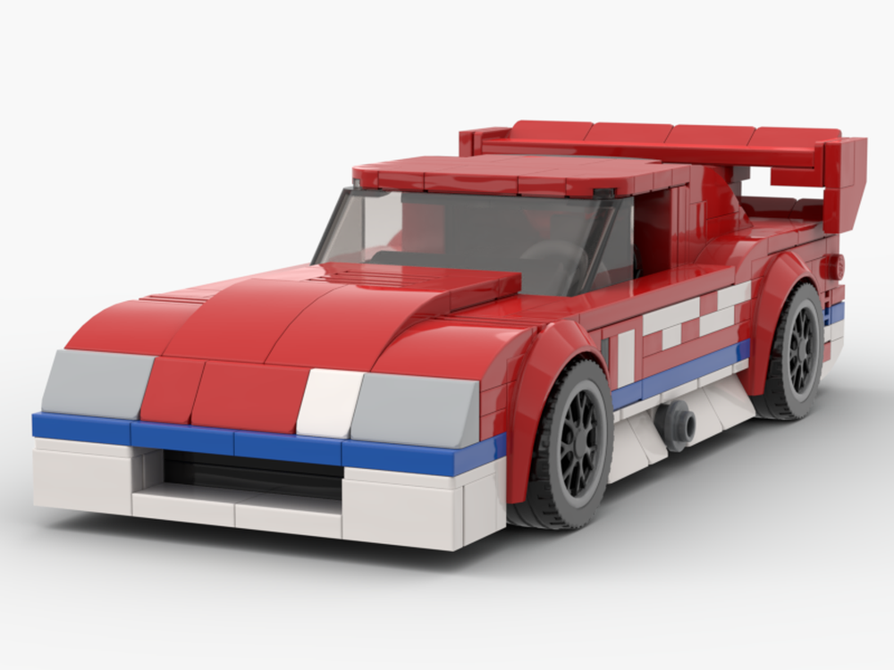 LEGO MOC 1991 Ford Roush Mustang IMSA GTO by KineticKit | Rebrickable ...
