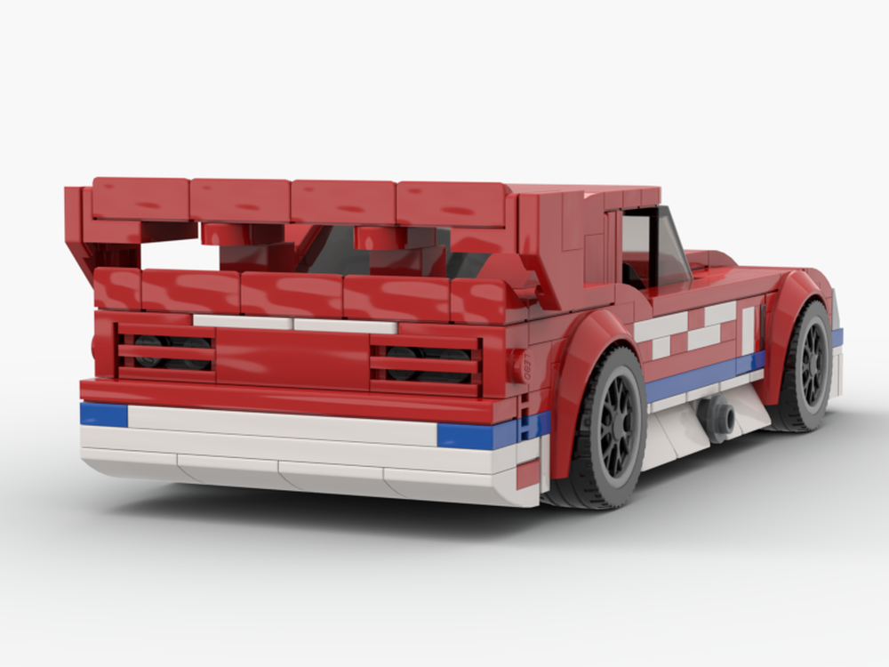 LEGO MOC 1991 Ford Roush Mustang IMSA GTO by KineticKit | Rebrickable ...