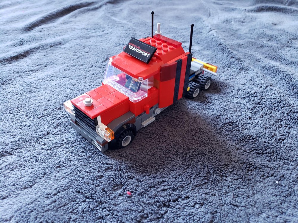 LEGO MOC-167531 City Scale Sleeper Semi Cab by LegoForBlockheads ...