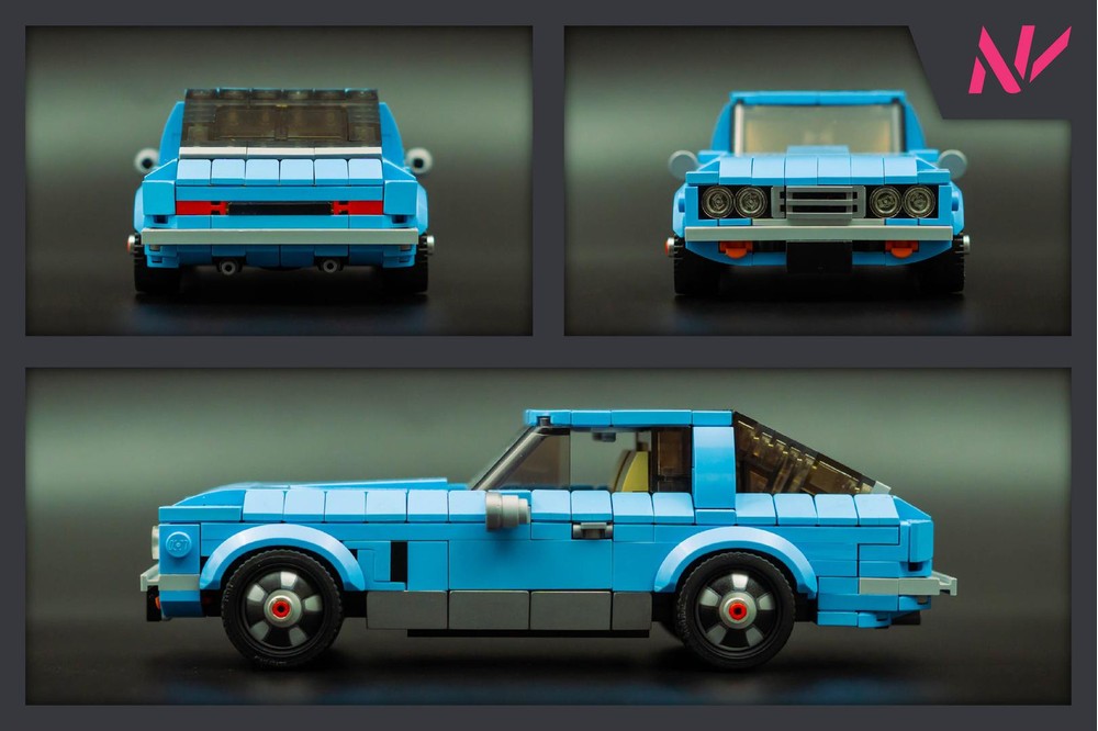 Lego Moc Jensen Interceptor By Nv Carmocs Rebrickable Build With Lego