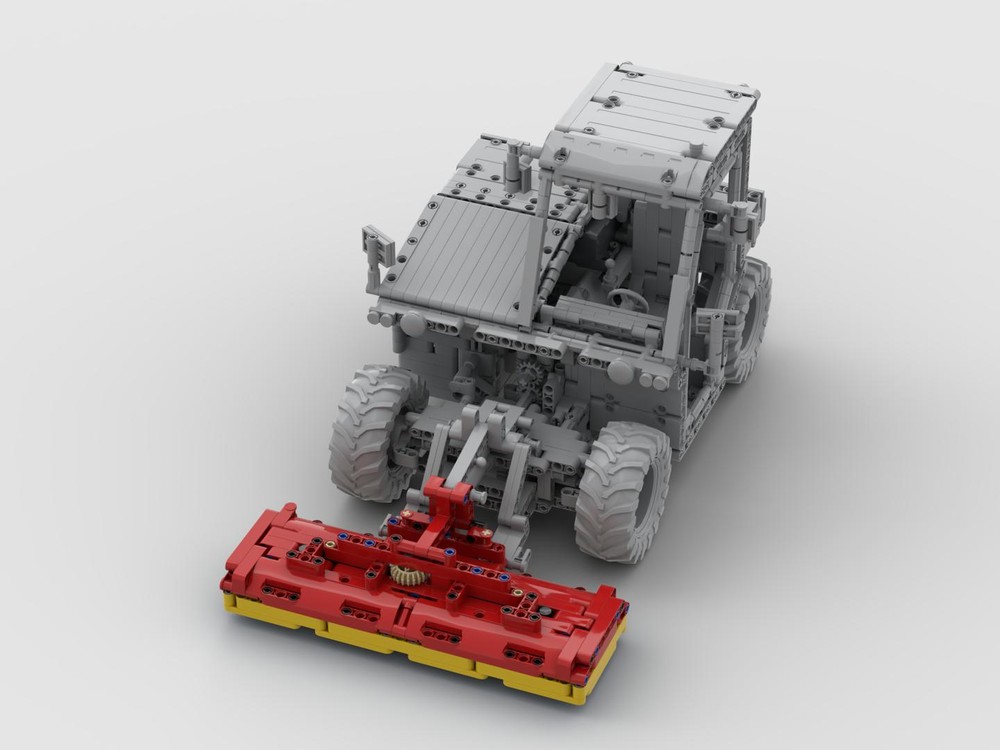 LEGO MOC Front Disc Mower for Tractor by Larsagri | Rebrickable - Build with LEGO