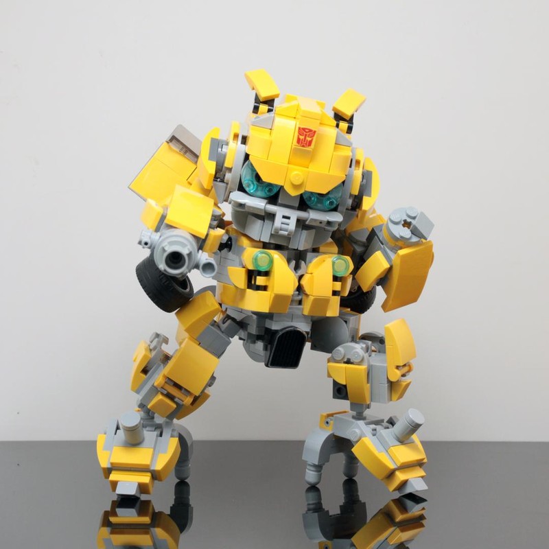 LEGO MOC BUMBLEBEE M1-TRANSFORMERS by choi_dambaek | Rebrickable ...