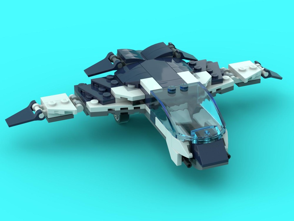 LEGO MOC Quinjet Avengers Tower style / based on Avengers AOU by ...