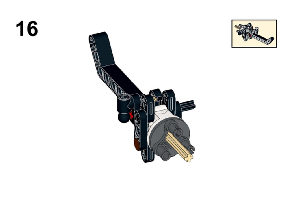 Lego Moc I Beam Front Suspension By Rkhbrickcustoms Rebrickable