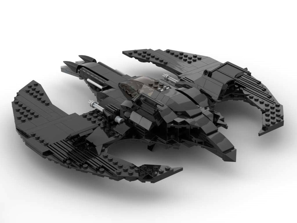 Lego Moc Batwing 1989 Tim Burton Version By Rudytrooper666