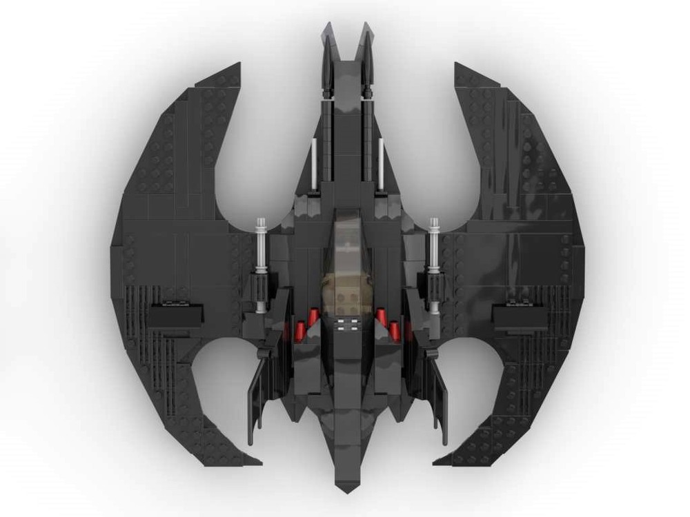 Lego Moc Batwing 1989 Tim Burton Version By Rudytrooper666