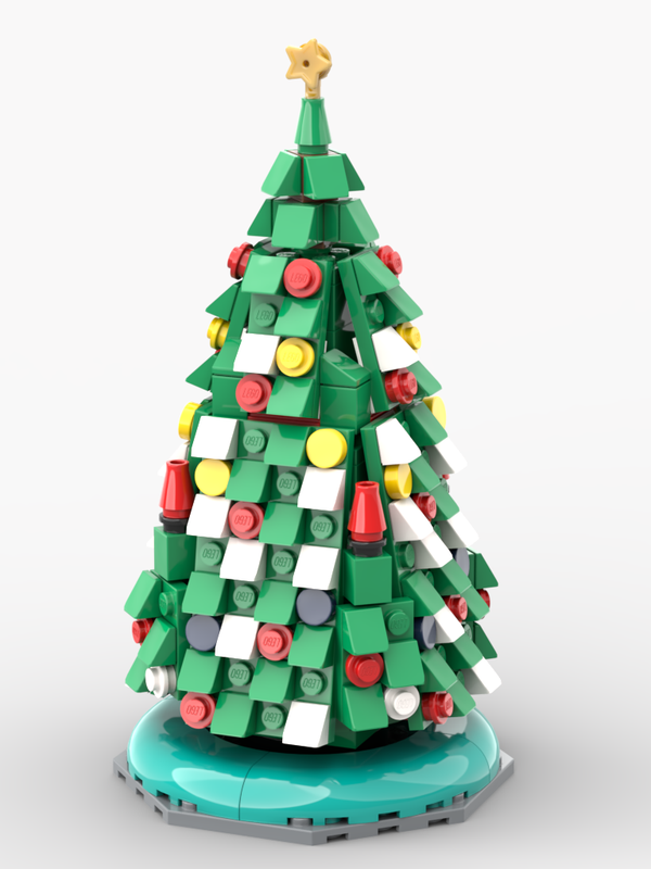 LEGO MOC Christmas Tree by So.Bricked | Rebrickable - Build with LEGO