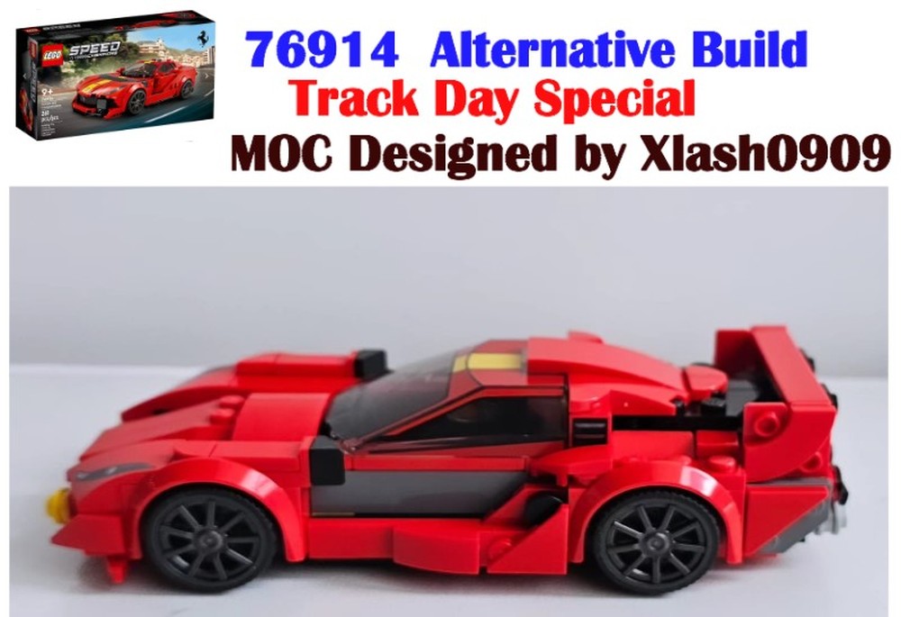 LEGO MOC 76914 TRACK DAY SPECIAL by xlash0909 | Rebrickable - Build ...