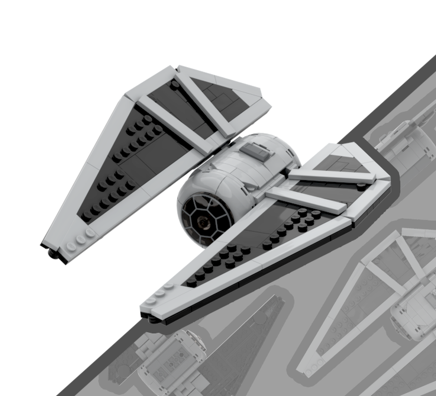 LEGO MOC Tie Striker by No1LikesCherry | Rebrickable - Build with LEGO