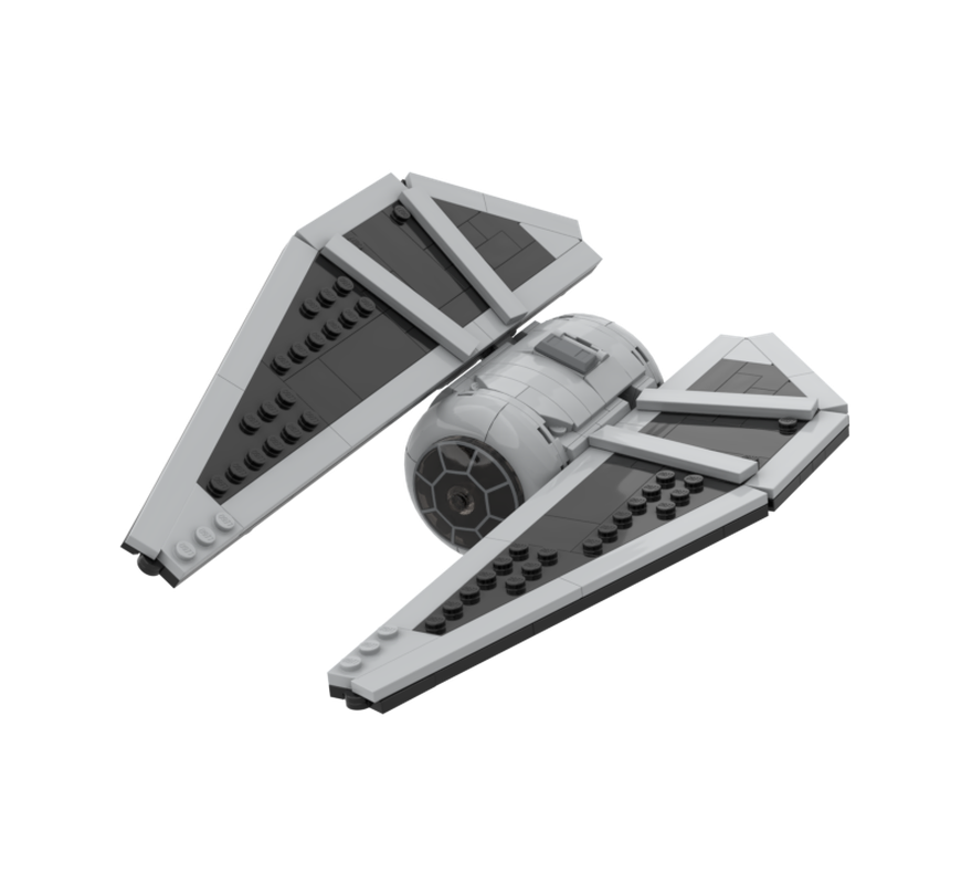 LEGO MOC Tie Striker by No1LikesCherry | Rebrickable - Build with LEGO