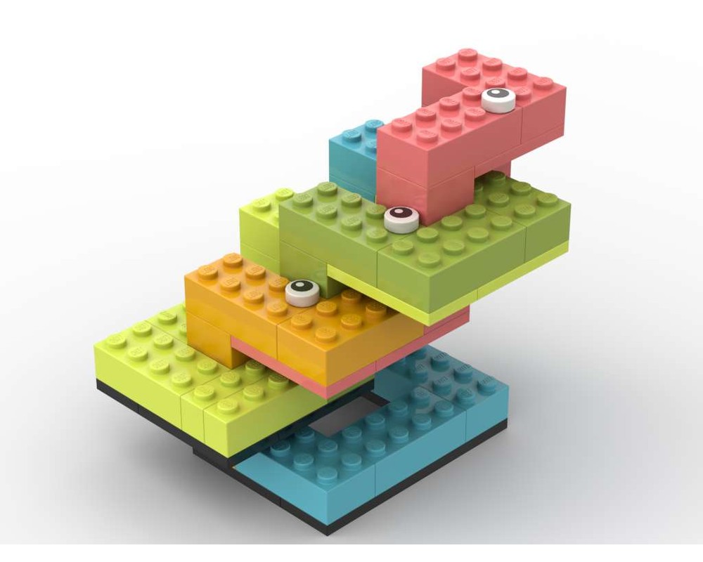 Lego Moc Cinquefoil Knot By Flerpdederp Rebrickable Build With Lego