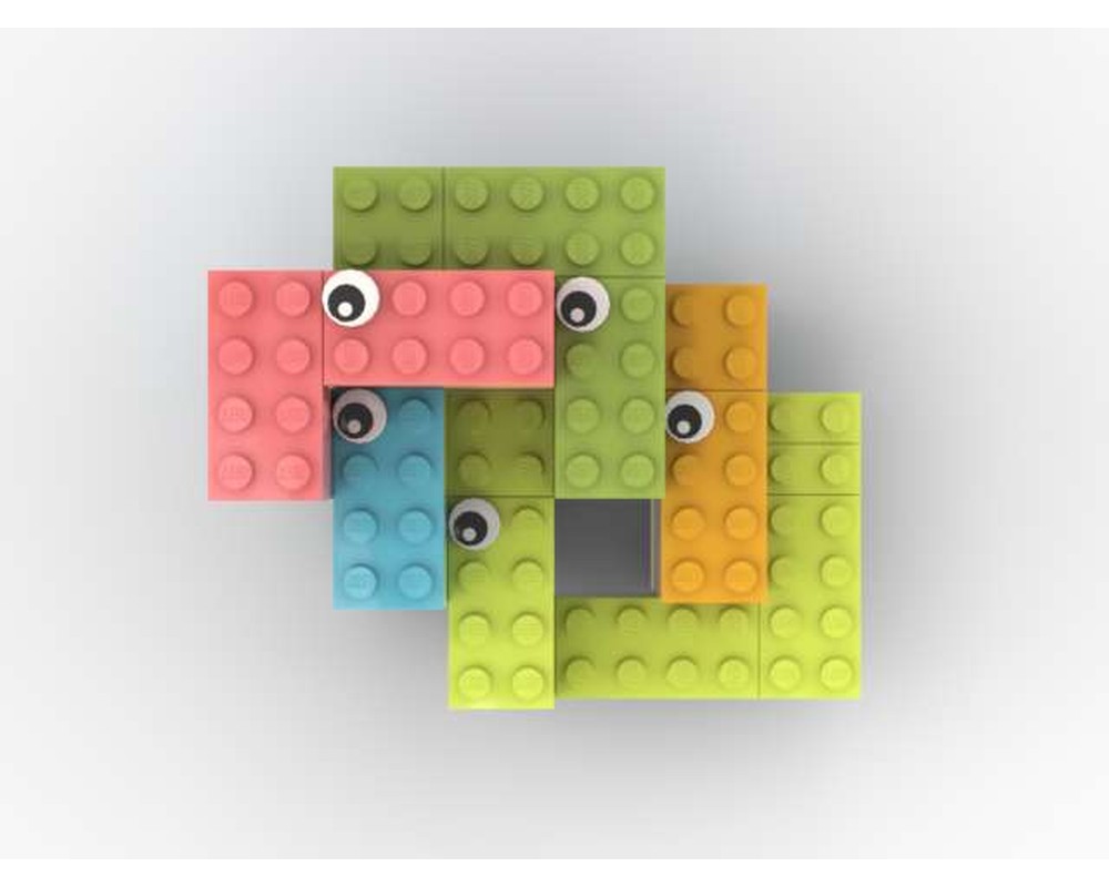 Lego Moc Cinquefoil Knot By Flerpdederp Rebrickable Build With Lego
