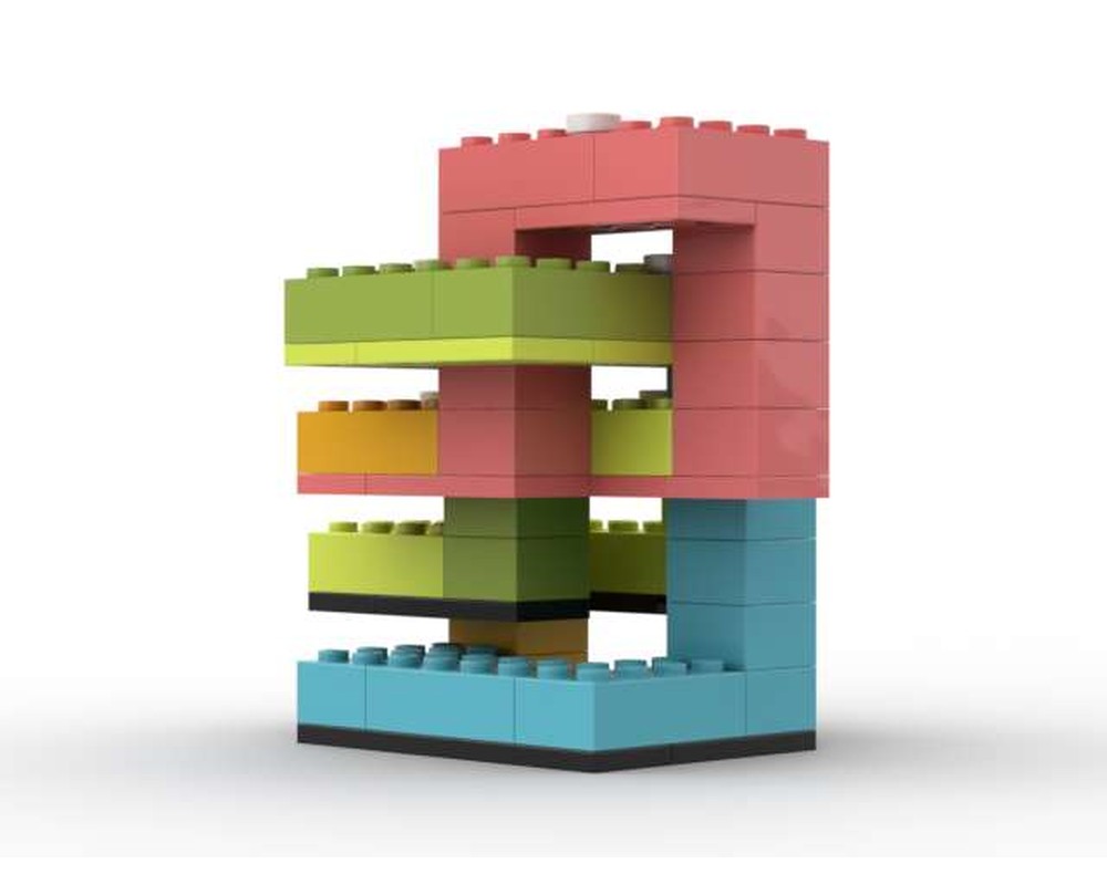 Lego Moc Cinquefoil Knot By Flerpdederp Rebrickable Build With Lego
