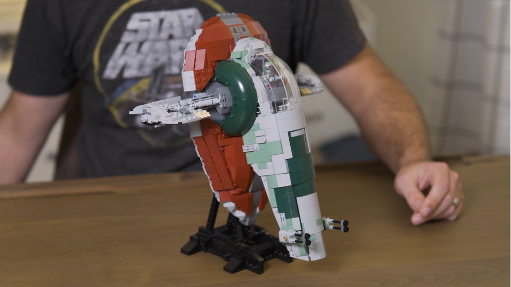 LEGO MOC-167592 Slave 1 with Interior by BaufmanBricks | Rebrickable ...