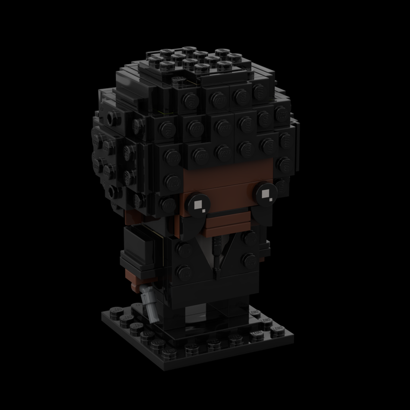 LEGO MOC Pulp Fiction Brickheadz - Jules Winnfield by BlueTorn ...