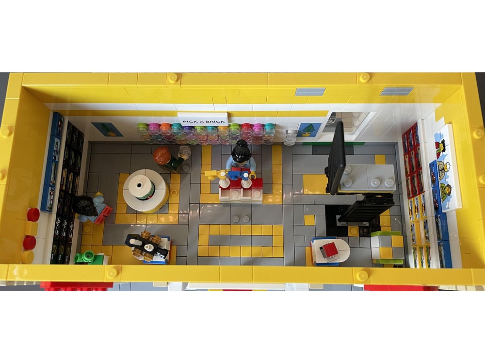 Lego Moc Lego Store Modular Alternate Build Of 3x40574 By Re Bricked